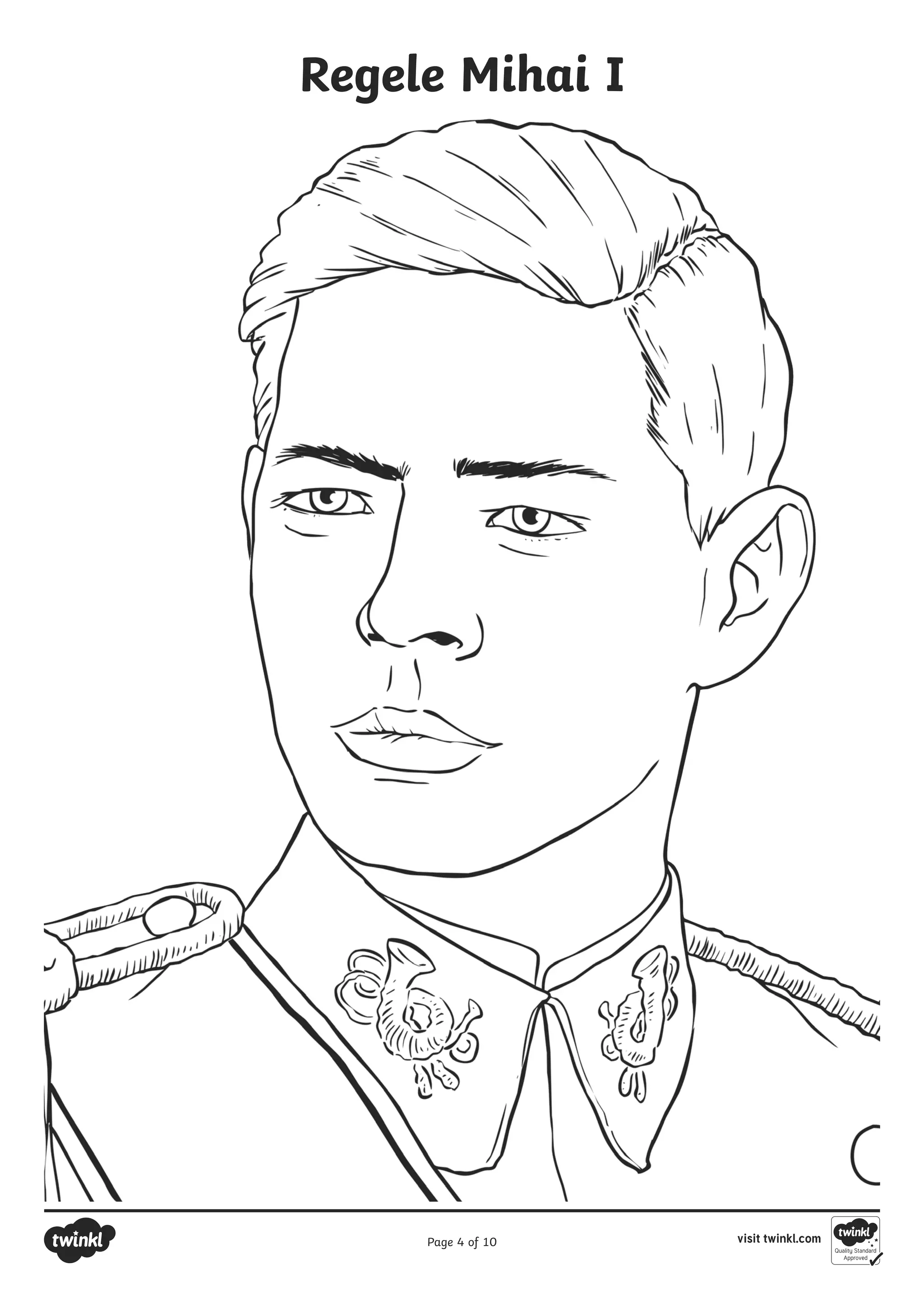 Personalitati istorice pagini de colorat | PDF