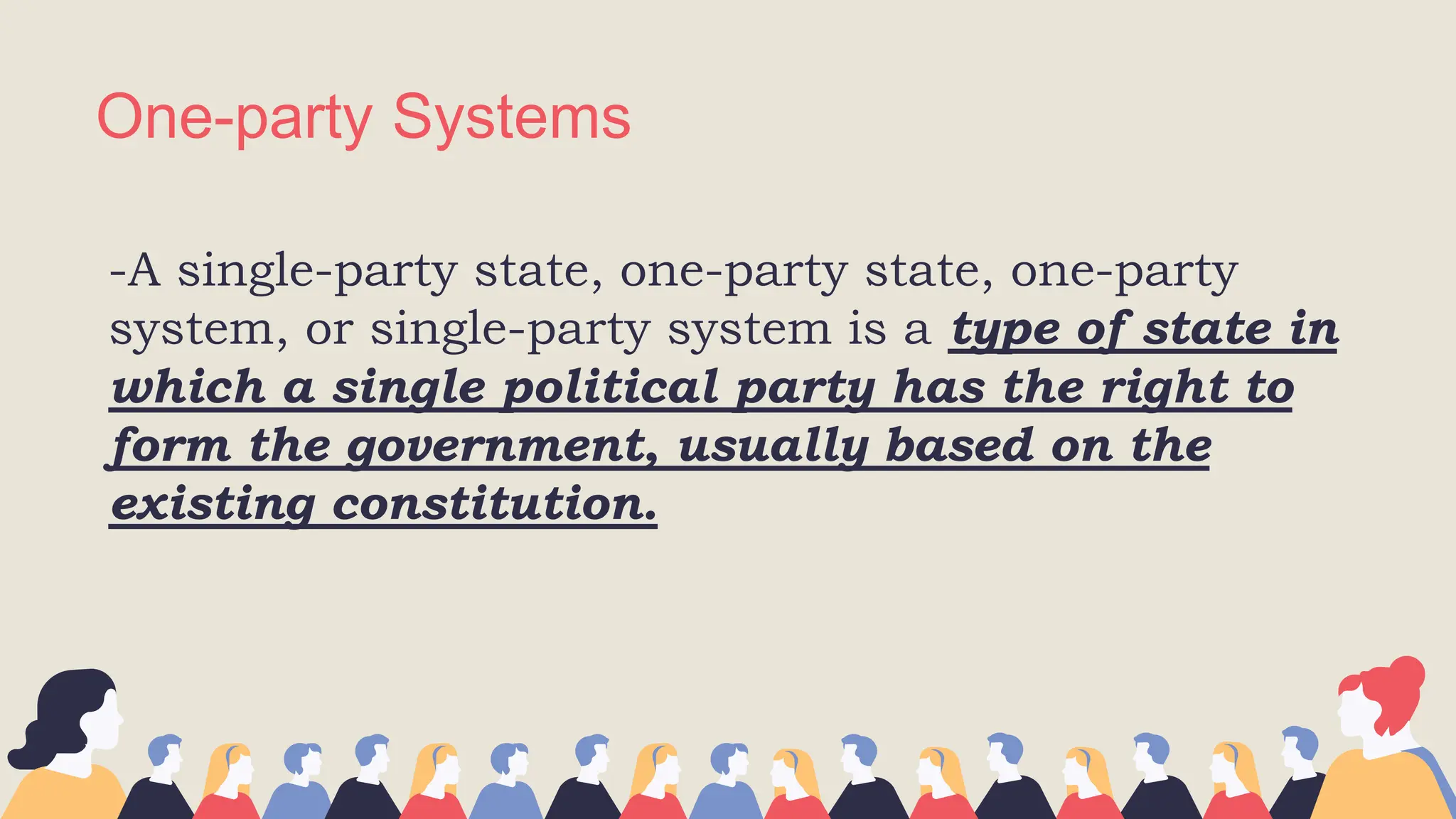 PERSONALITIES.Political and Party system A political system refers to ...