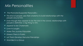 Personalities at workplace | PPT
