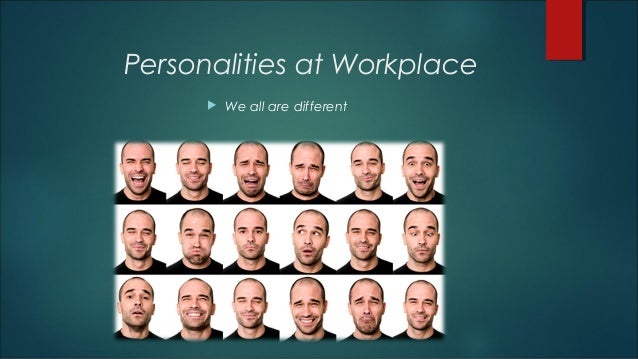 Personalities at workplace