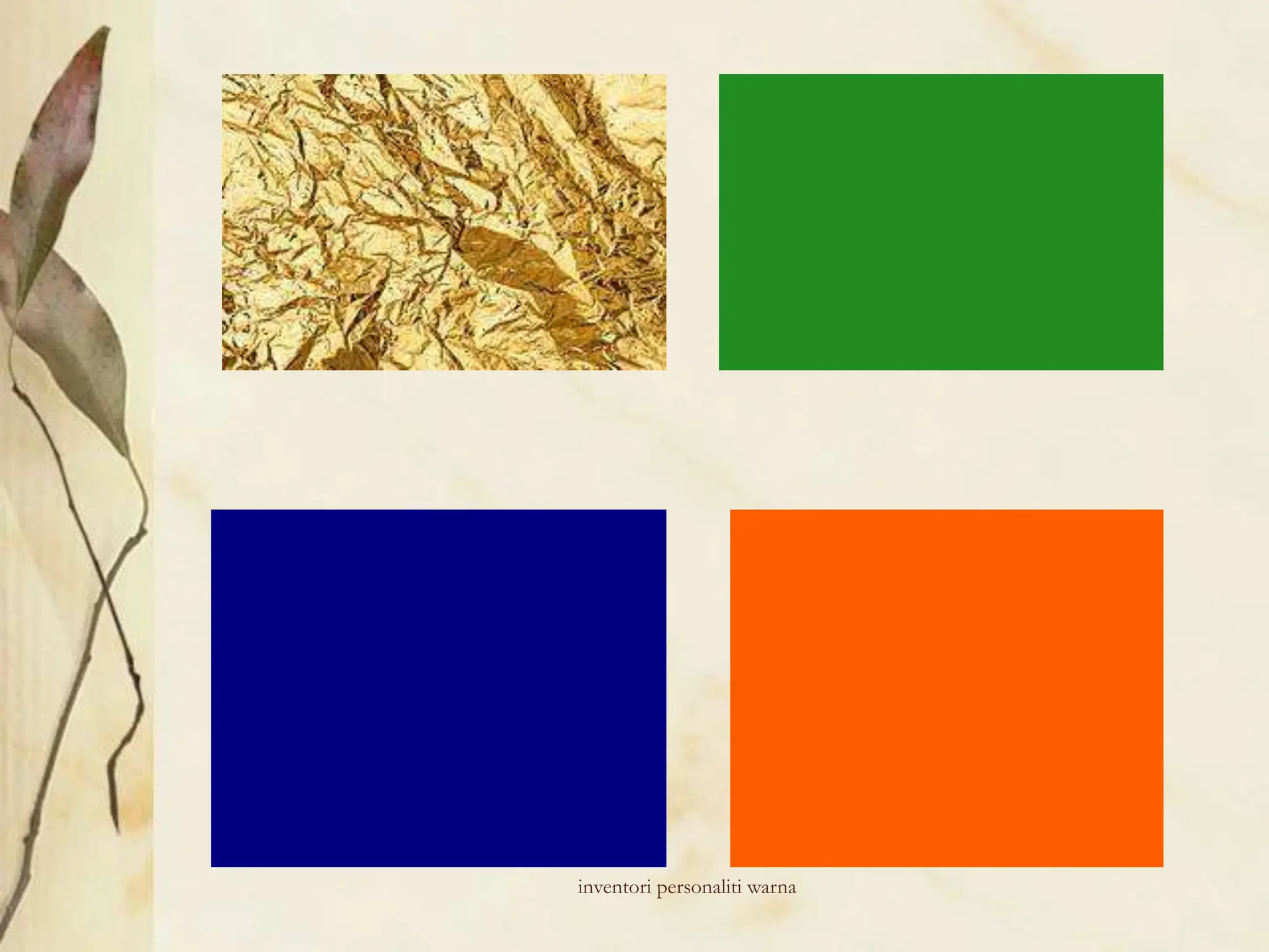 personaliti warna.ppt mengikut warna minat | PPT