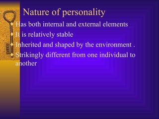 Personality | PPT