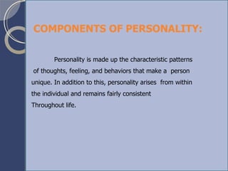 Personality | PPT
