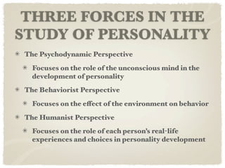 Personality | PPT