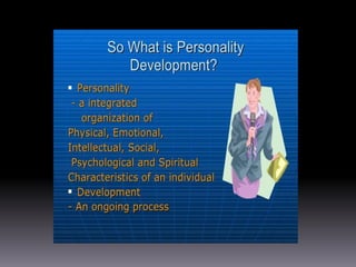 Personality development- key points | PPT