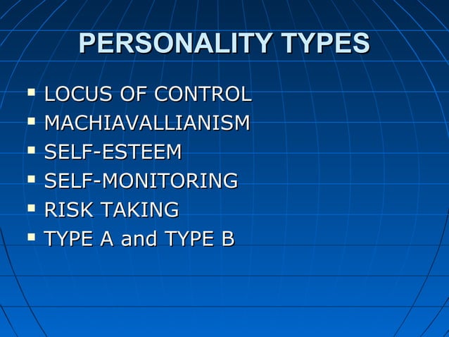 Personality | PPT