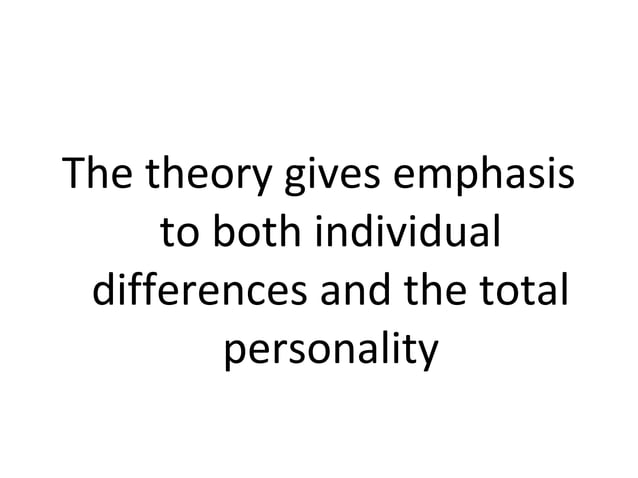 Personality | PPT