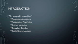 Personality | PPTX | Technology & Computing