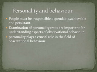 Personality | PPTX