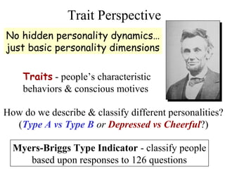 Personality | PPT | Medical Health