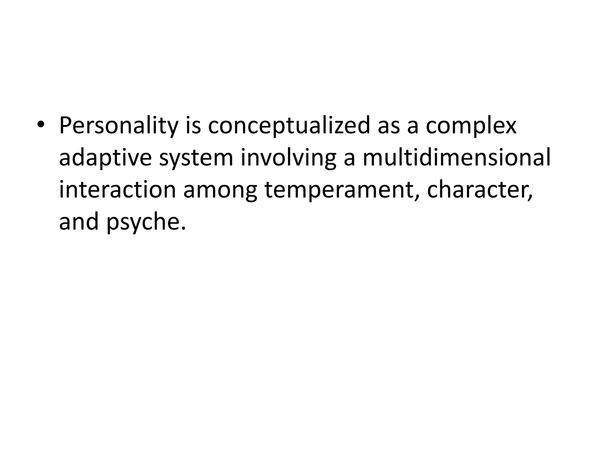 Psychology of Personality | PPTX