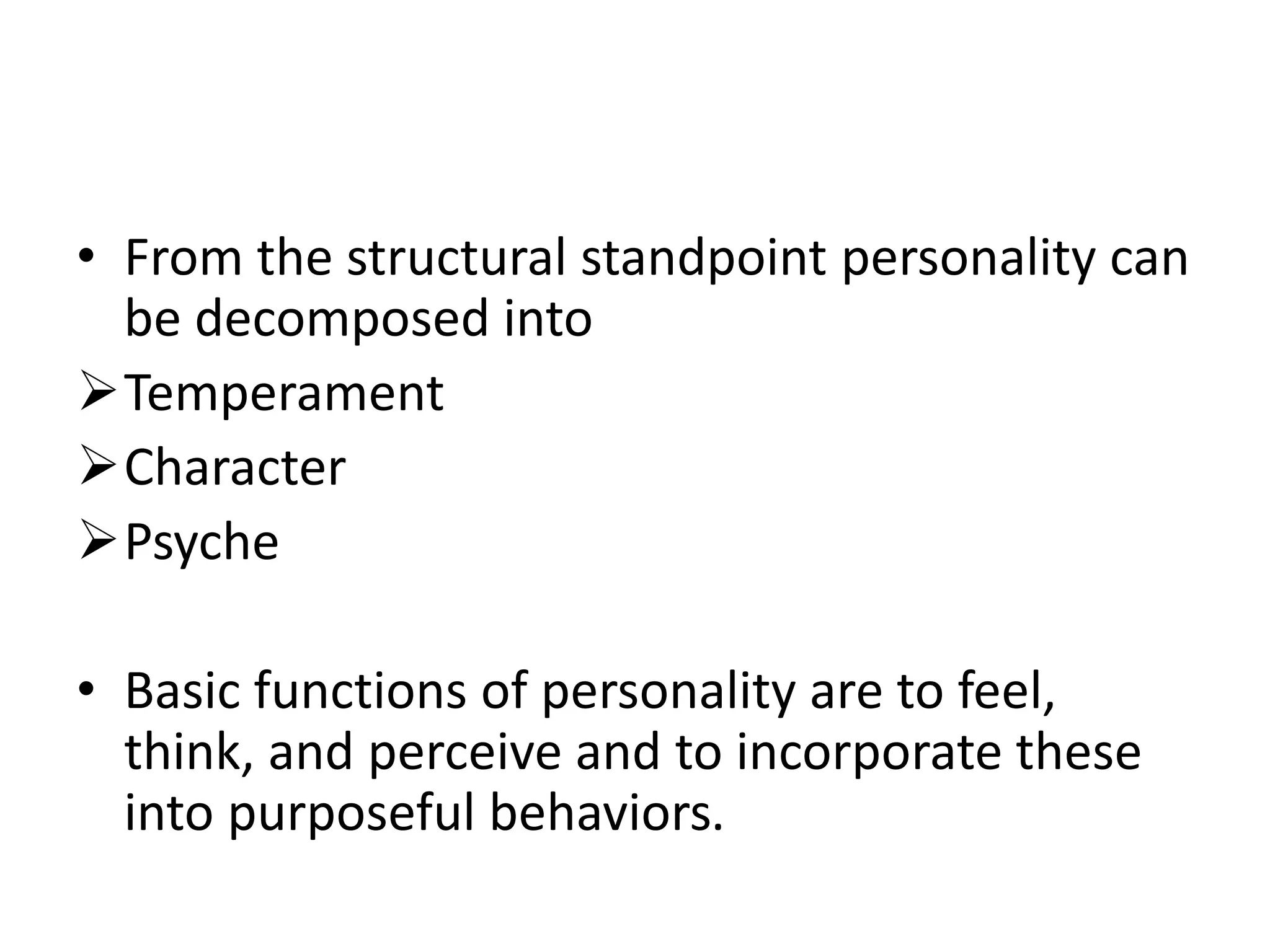 Psychology of Personality | PPTX