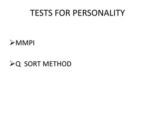 Psychology of Personality | PPTX