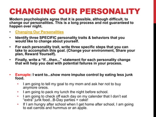 Personality | PPTX