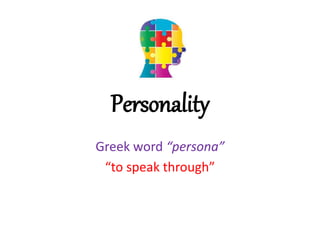 Personality | PPTX