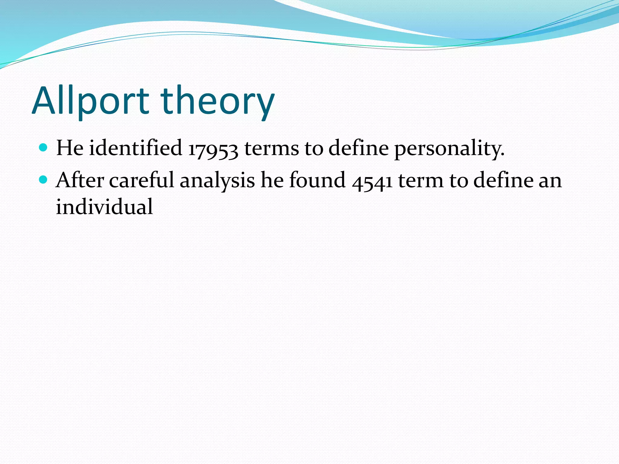 Personality | PPTX