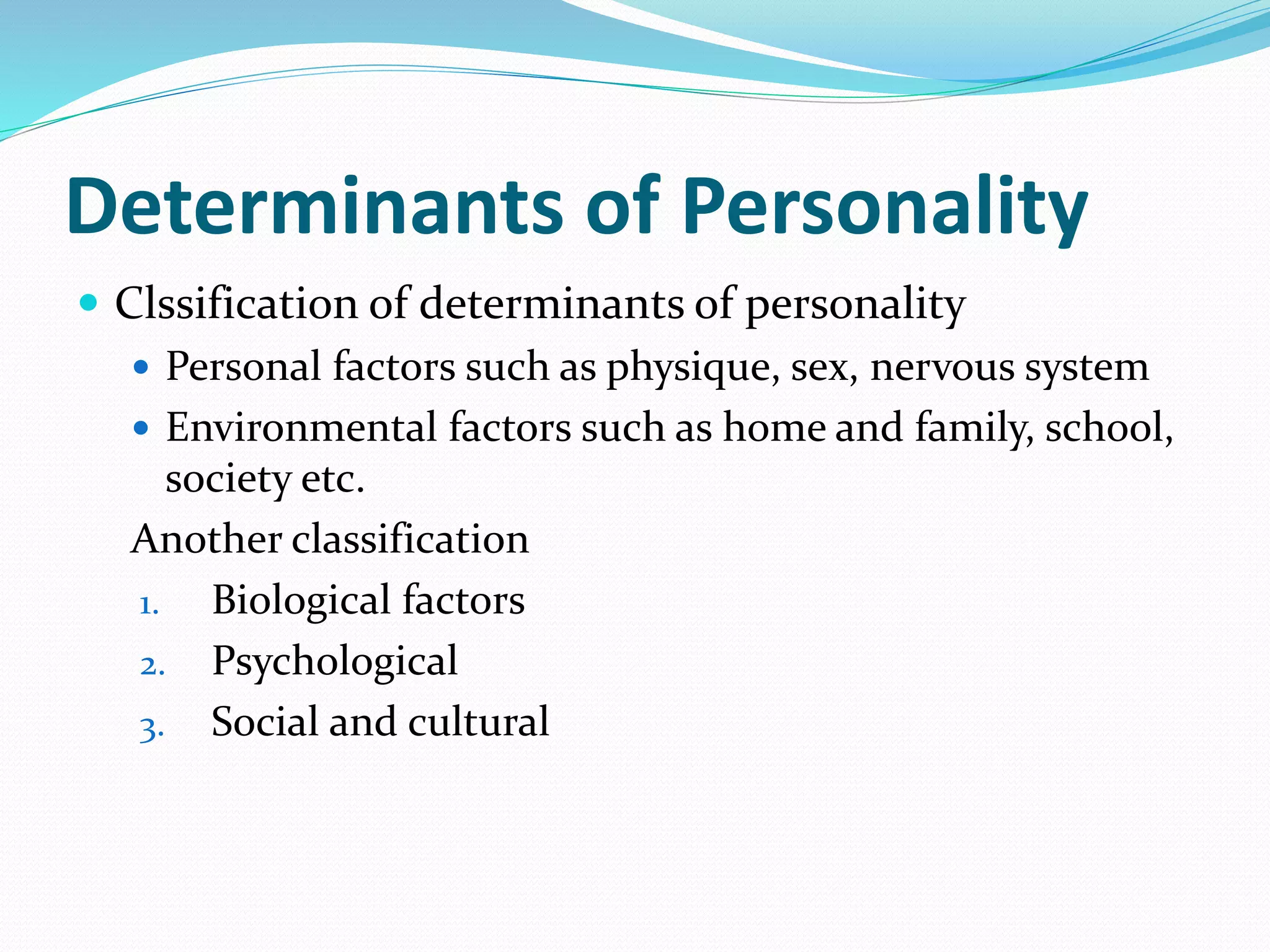 Personality | PPTX