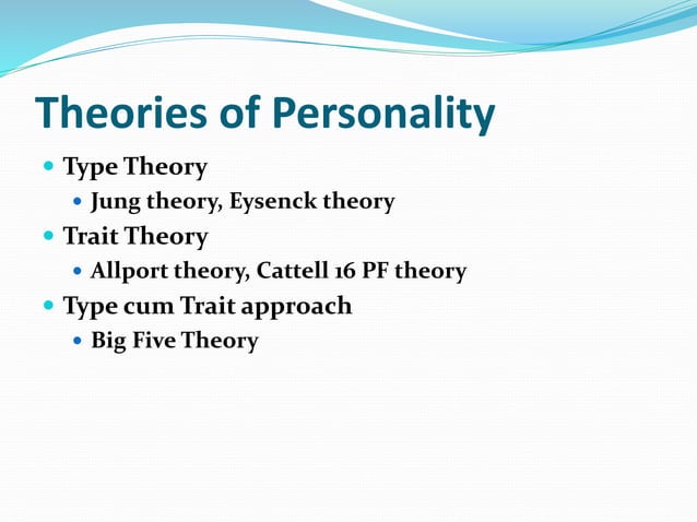 Personality | PPTX
