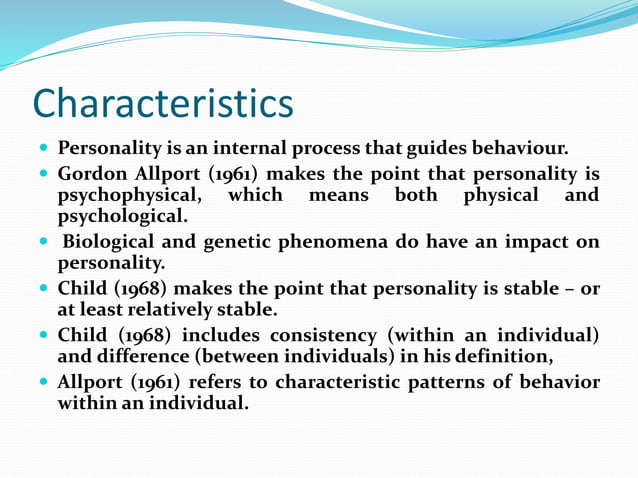 Personality | PPTX