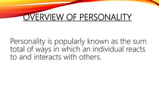Personality | PPTX