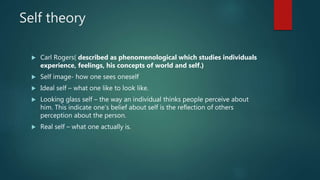 personality in organisation behaviour. (therioes) | PPTX