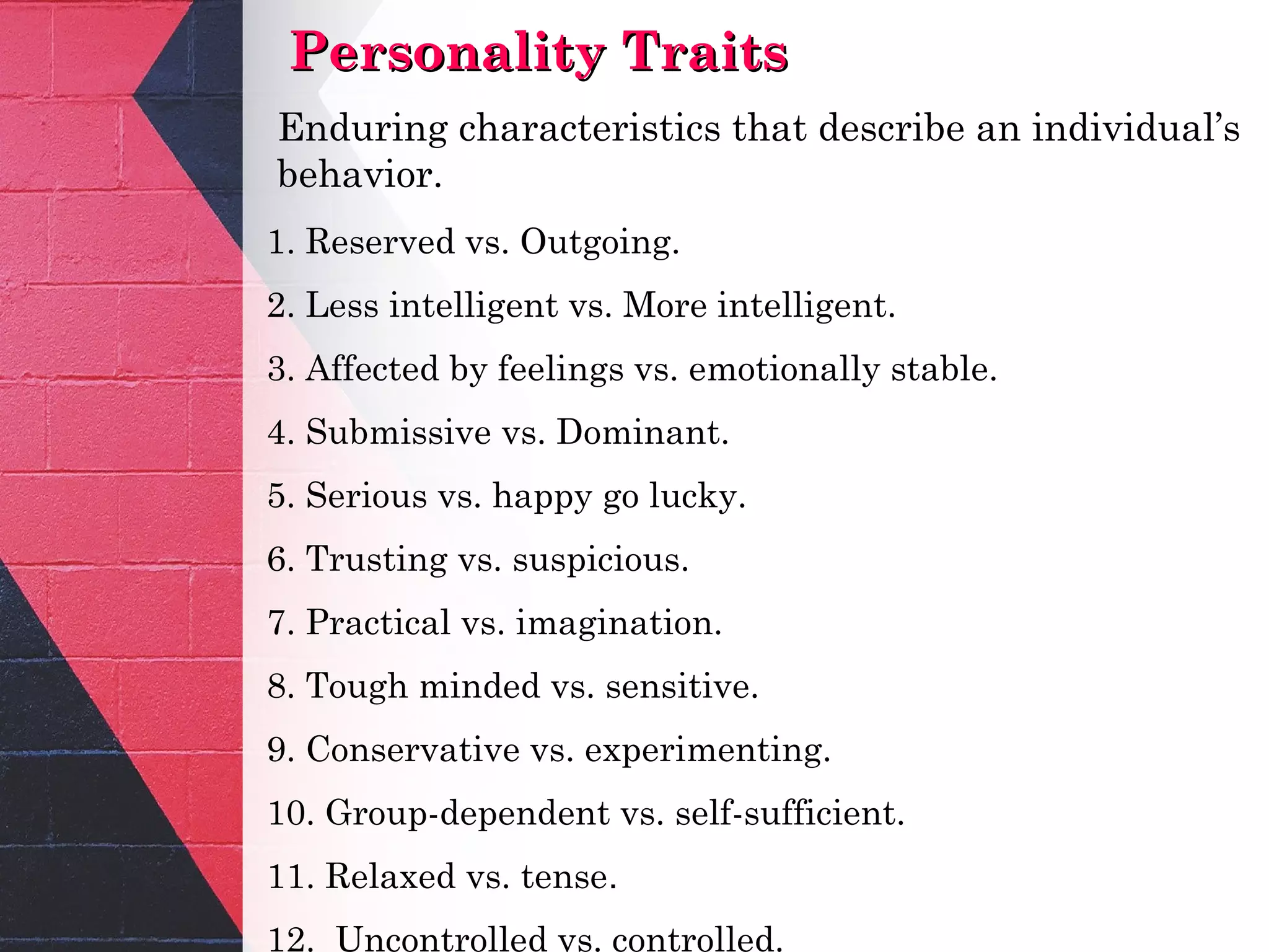 Personality | PPT