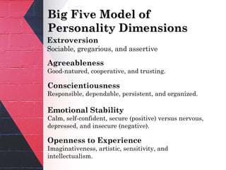 Personality | PPT