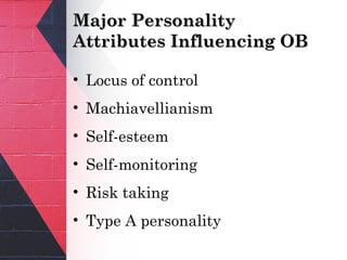 Personality | PPT