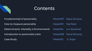 Personality | PDF