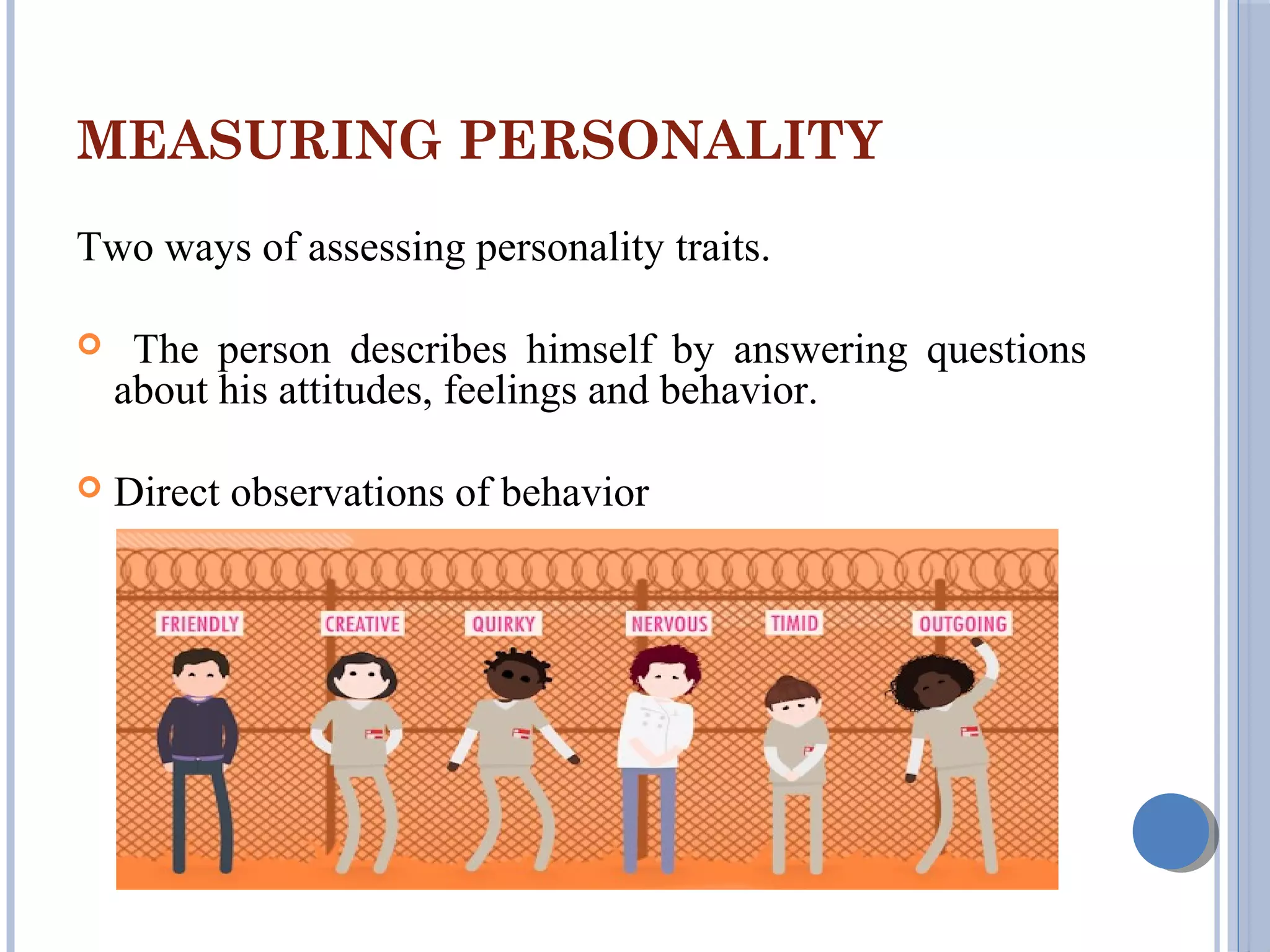 Organizational Behavior : Personality | PPT