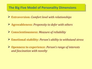 Personality | PPT