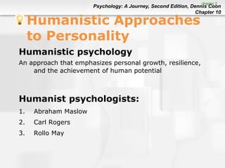 Personality topic for Psychology | PPT