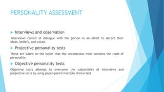 Personality ( Observational Behaviour) | PPT