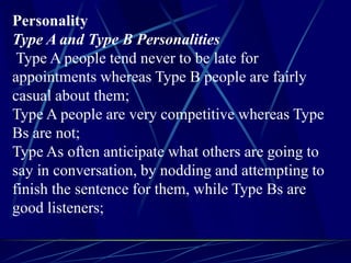 Personality types, myers briggs type inventory | PPT