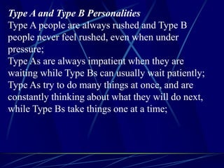 Personality types, myers briggs type inventory | PPT