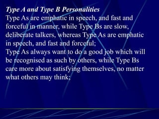 Personality types, myers briggs type inventory | PPT