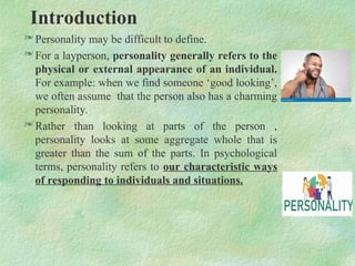 Personality Development, types, strategies ect. | PPT