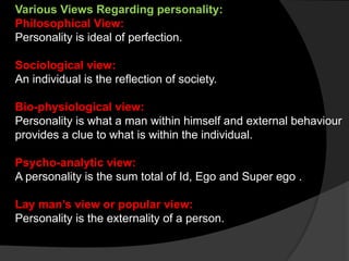 personality, meaning definition nature.pptx