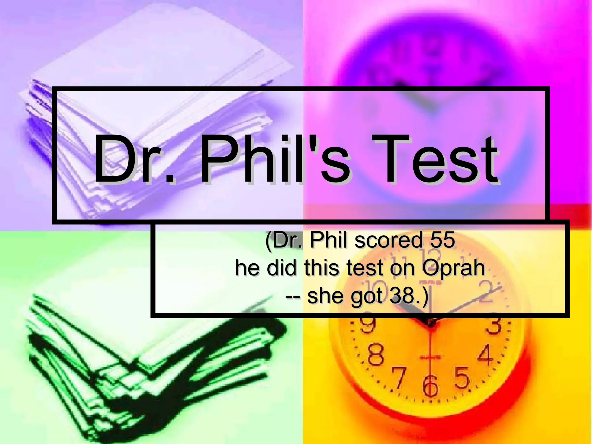 Personality Analysis | PPS