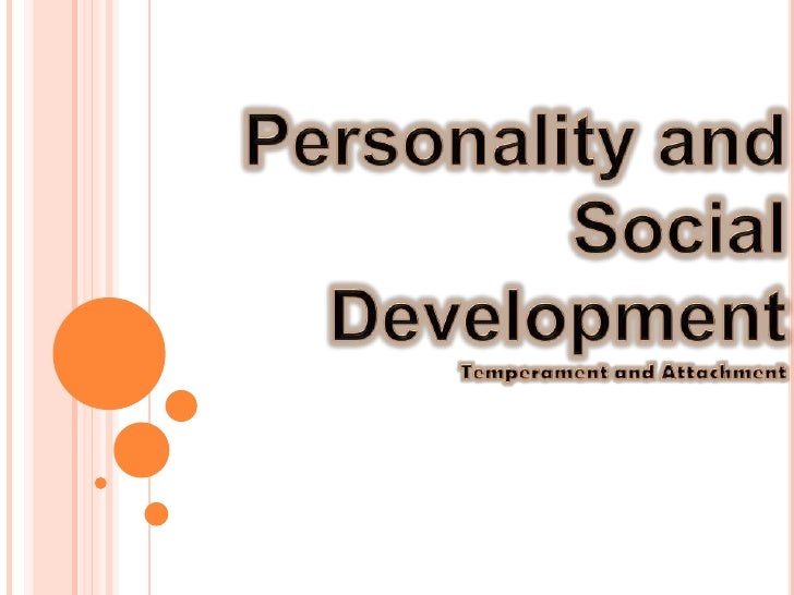 Personality And Social Development