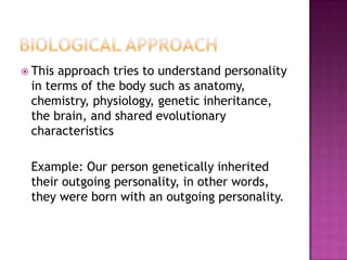 Personality Chapter 1 | PPTX