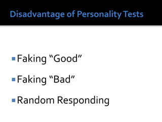 Personality | PPTX