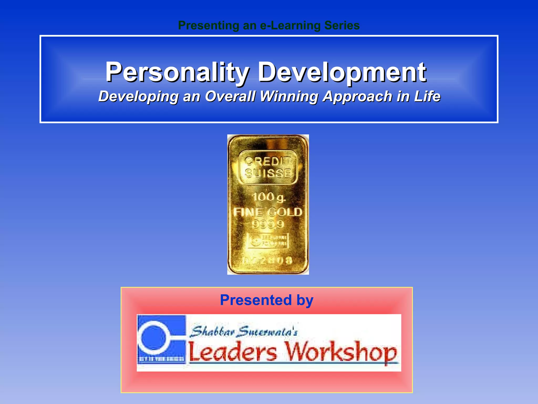 Personality Development | PPS