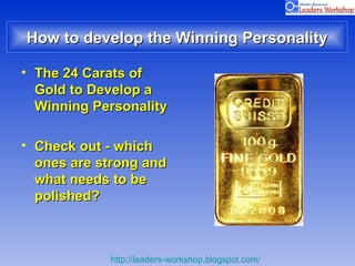 Personality Development | PPS