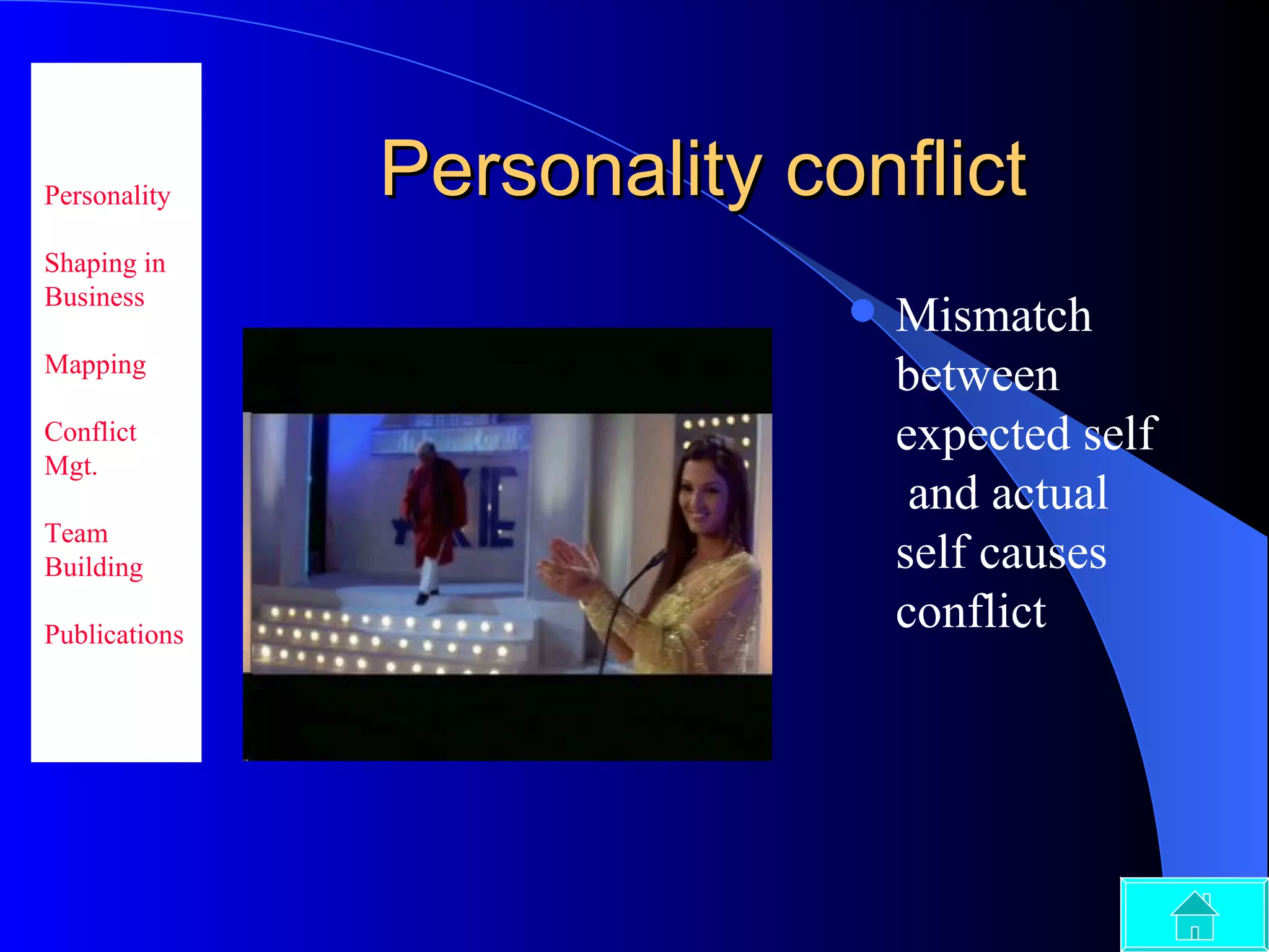 Personality Mapping, Conflict management and Team building | PPS