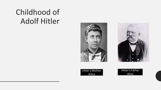 Personality Analysis of Adolf Hitler | PPTX