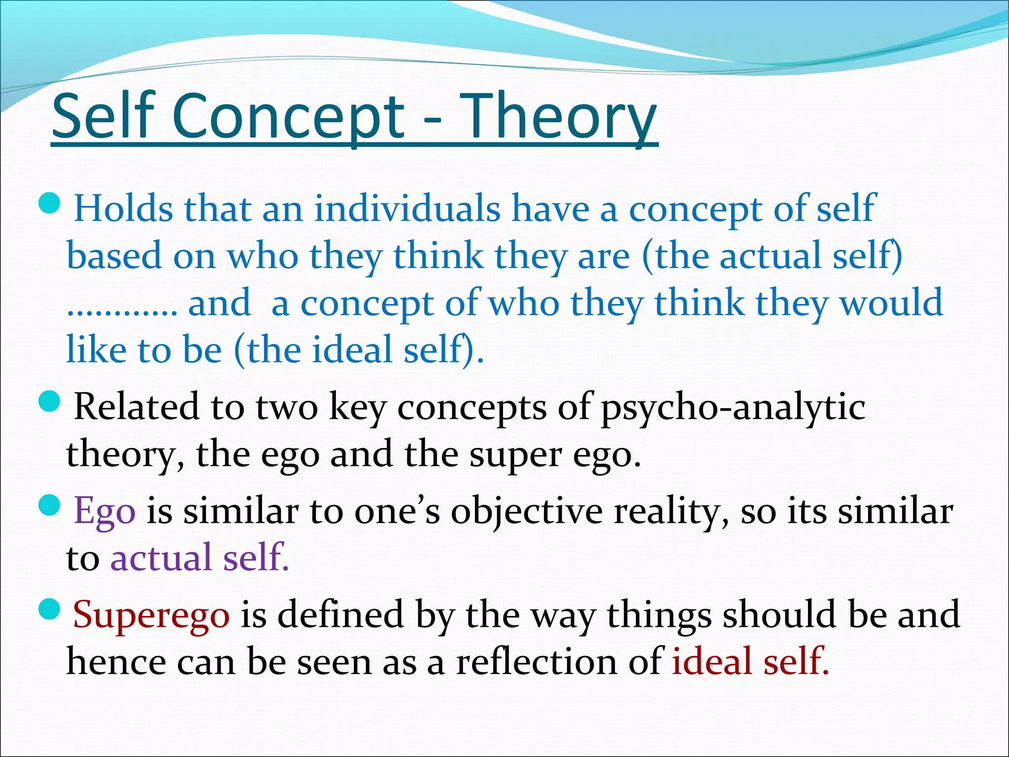 Personality-self-concept | PPT