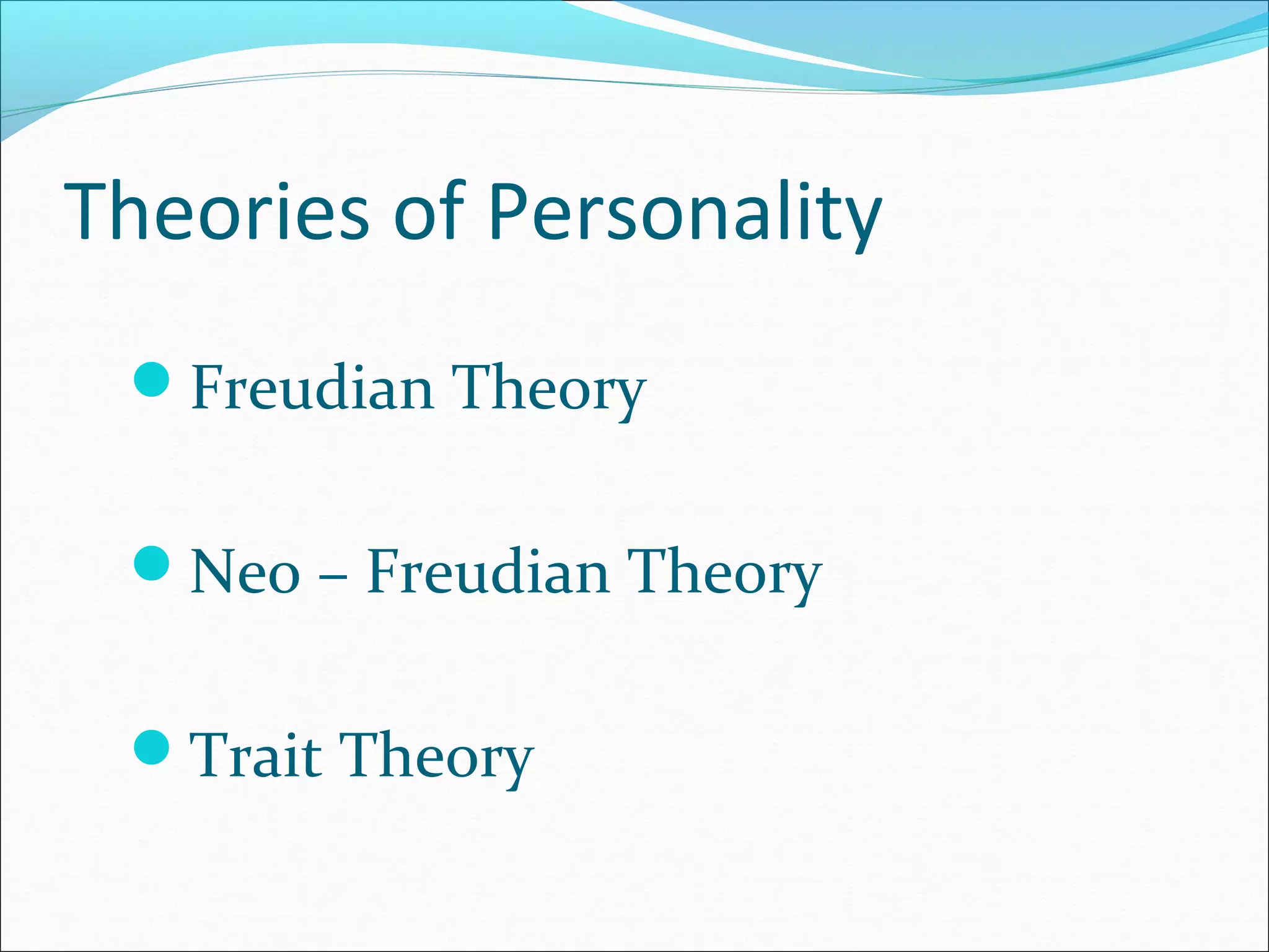 Personality-self-concept | PPT