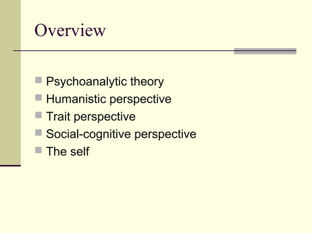 Personality student | PPT