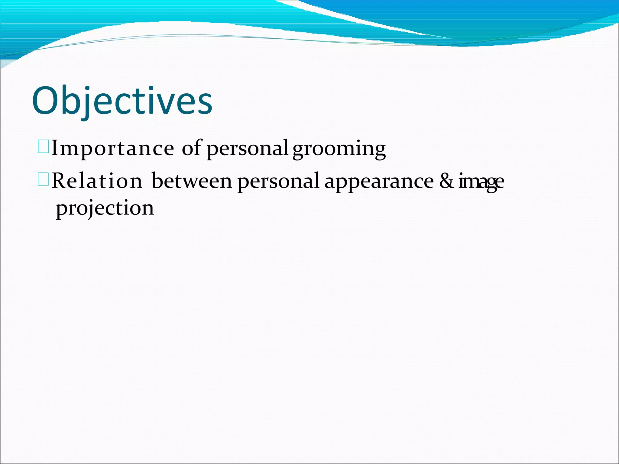 Personality Grooming | PDF